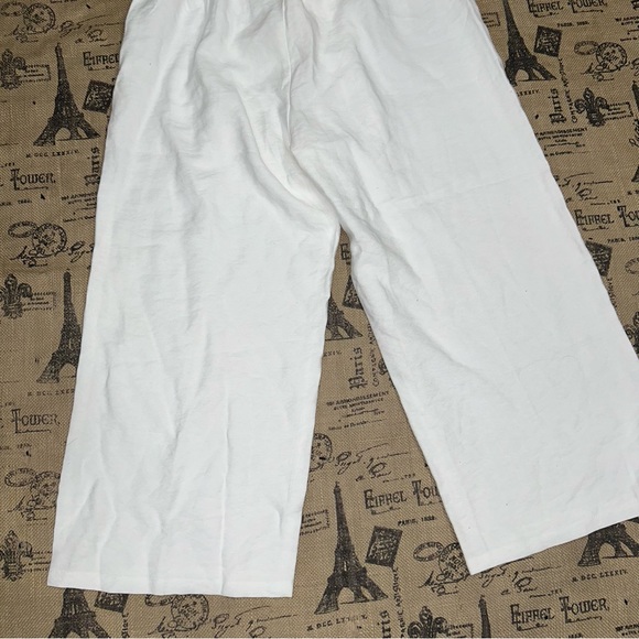 NAF NAF | Pants & Jumpsuits | Naf Naf Paris Nwt Crudo Puro White Tie ...